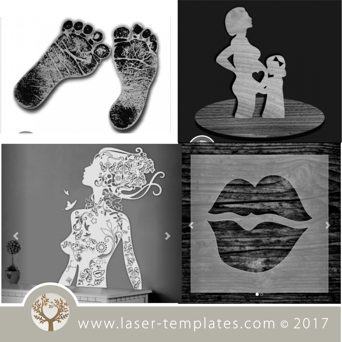Collections – Laser Ready Templates