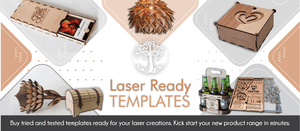 Laser Ready Templates - Cut & Engrave templates, patterns and designs