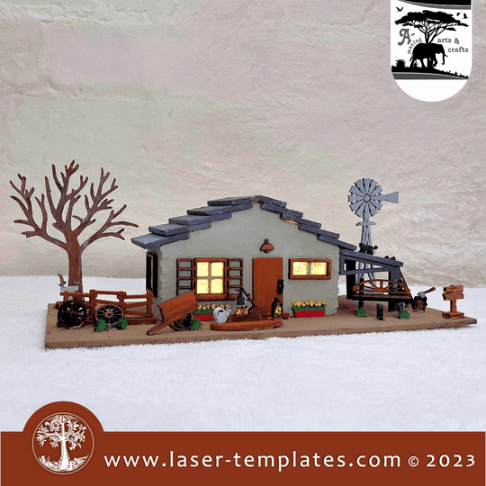 3D-DIY Farm Kit – Laser Ready Templates