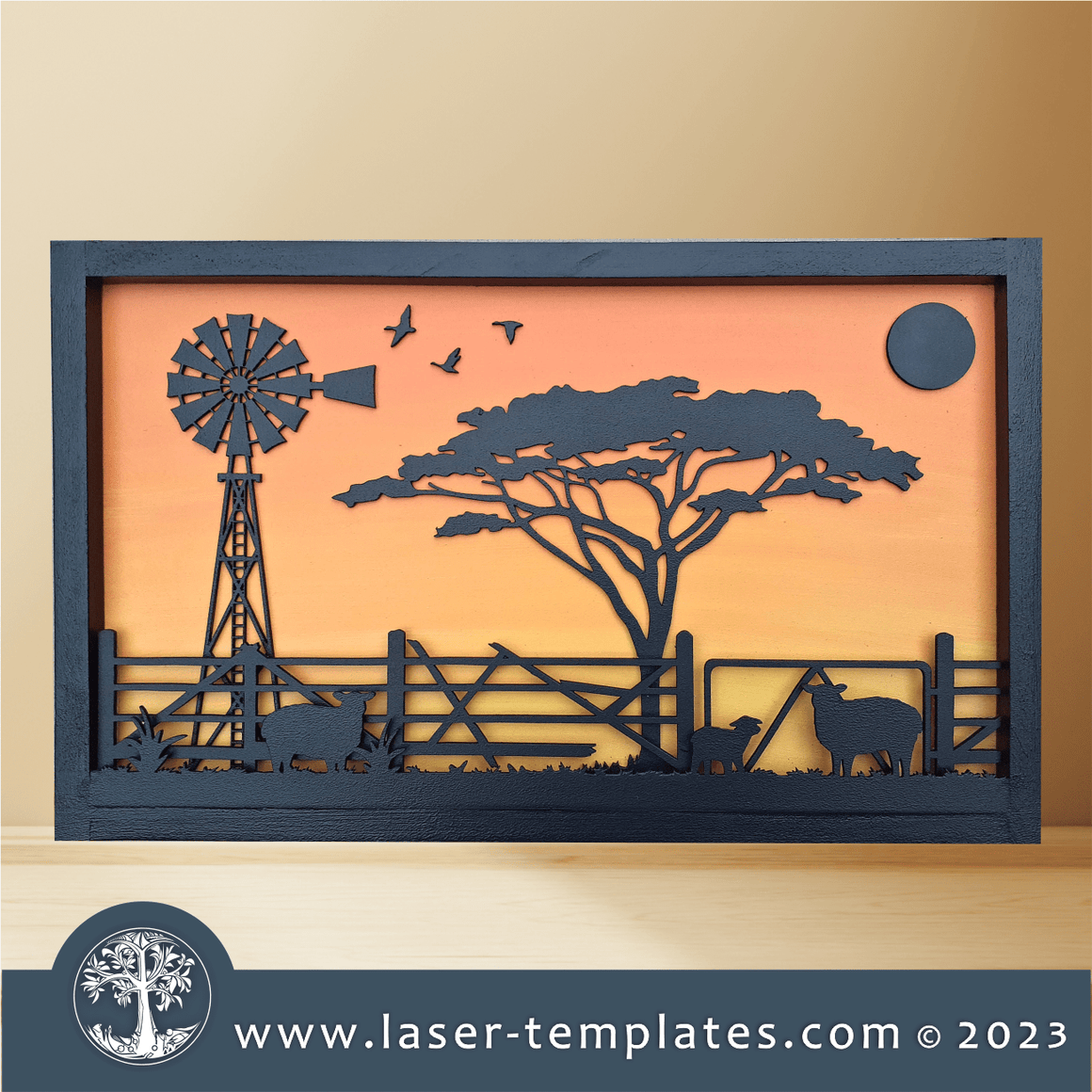 Laser Cut Farm Animal Template Collection, Download Vector Images ...