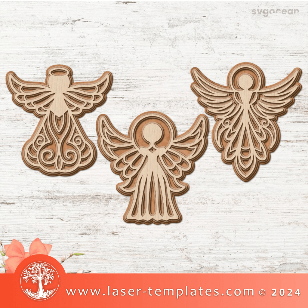 Angels – Laser Ready Templates