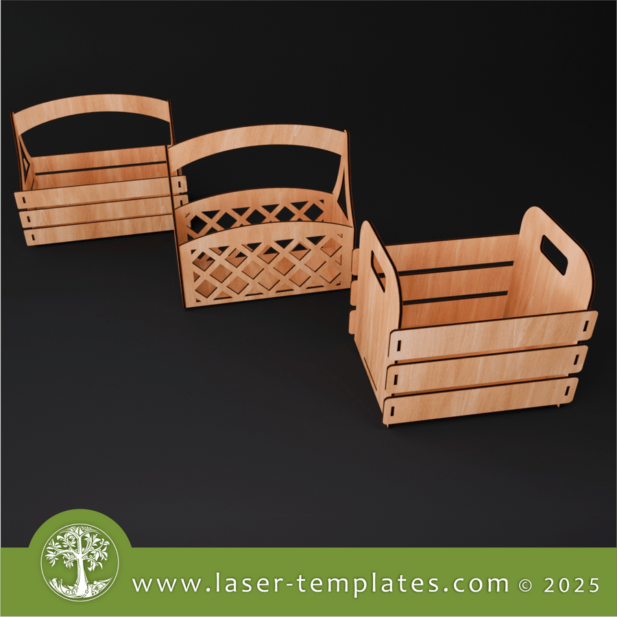 Laser cut template for Photo Frame Box – Laser Ready Templates