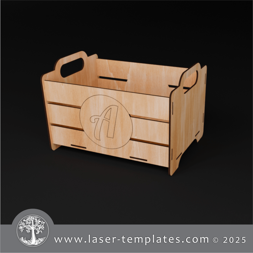 Carry Basket – Laser Ready Templates
