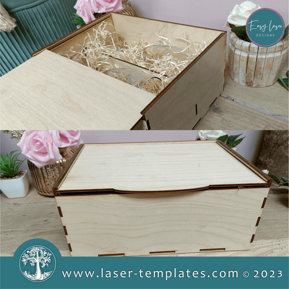 Laser Cut Wooden Boxes Template Collection. – Laser Ready Templates