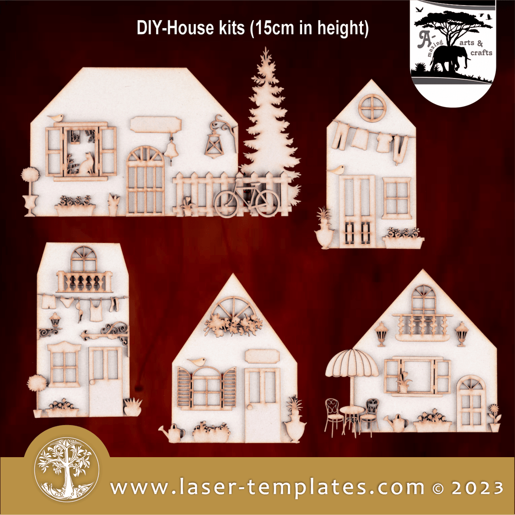 Home Fronts DIY Kit Bundle 2 – Laser Ready Templates