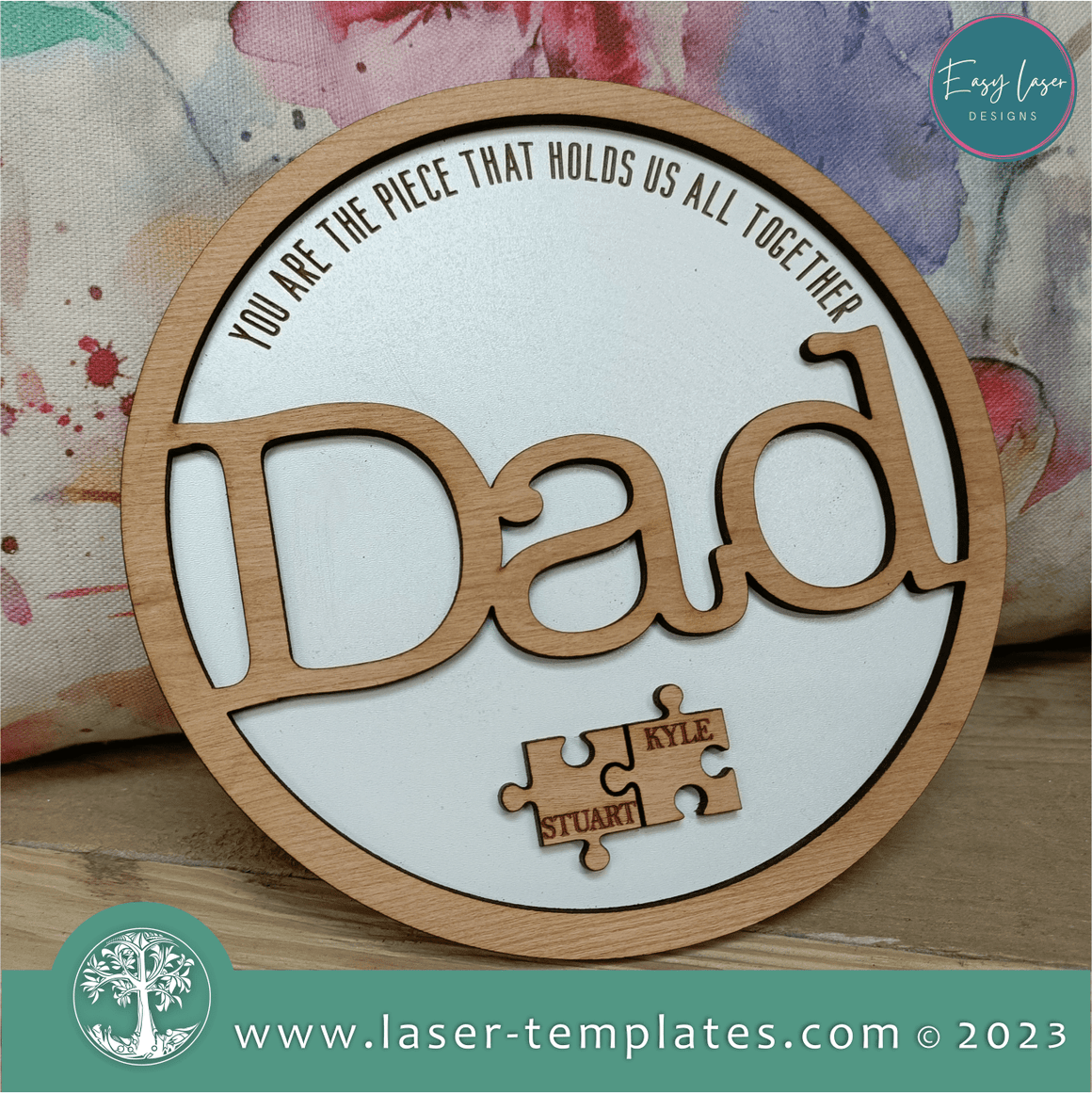 FATHER'S DAY Laser Cut and Engrave Templates, Designs and Patterns ...