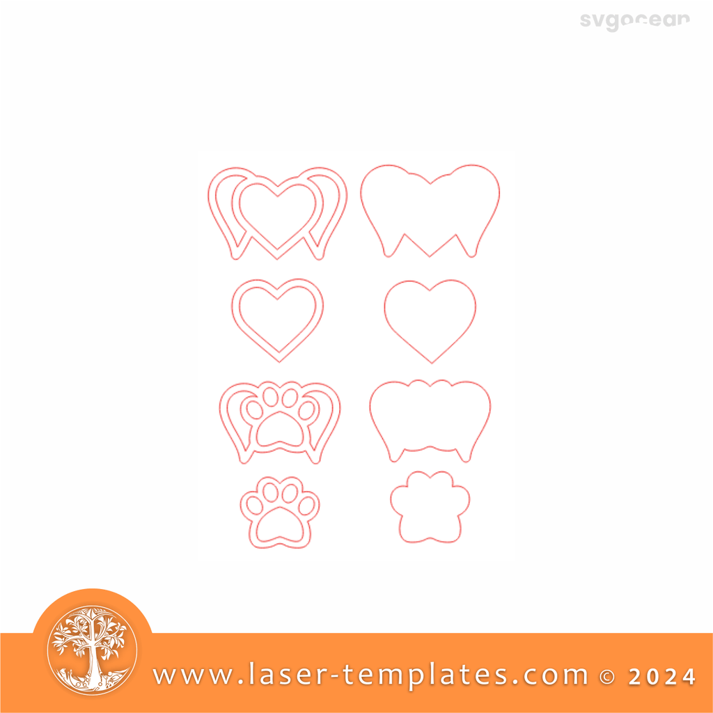 Family Tree – Laser Ready Templates
