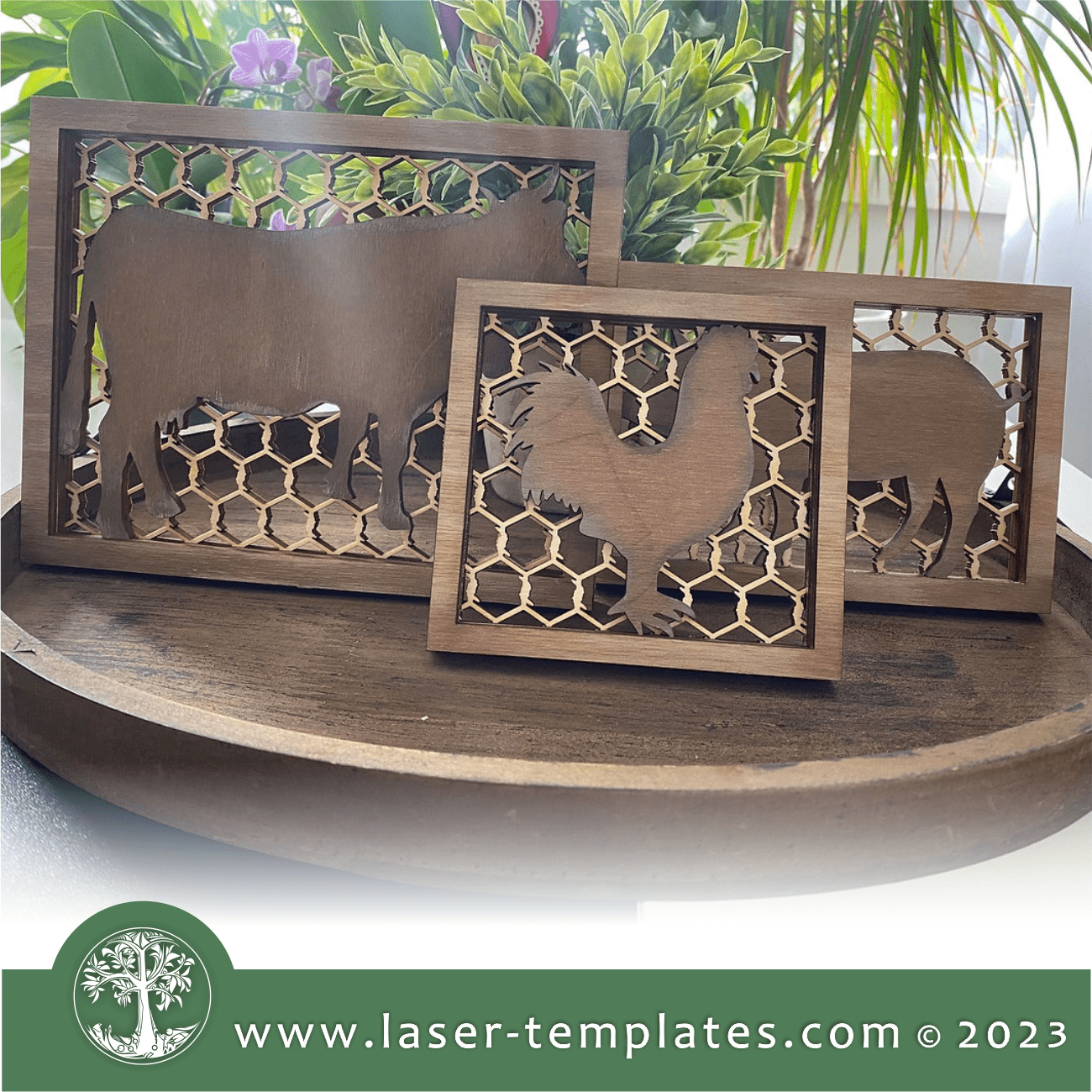 Pink Cherry Studio – Tagged "Farm Animals" – Laser Ready Templates