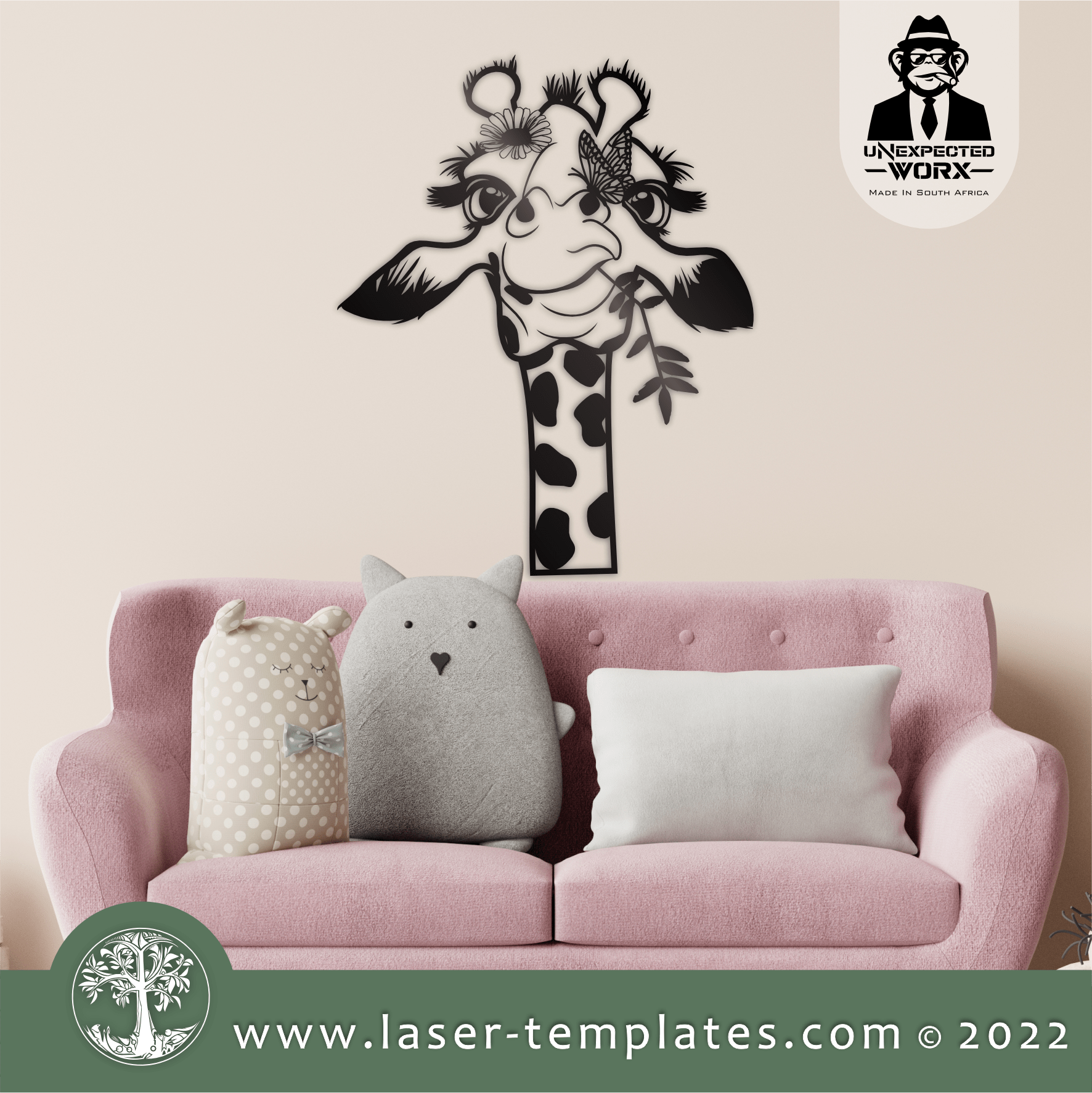 Laser cut Wild Animals Template Collection from Laser Ready Templates ...