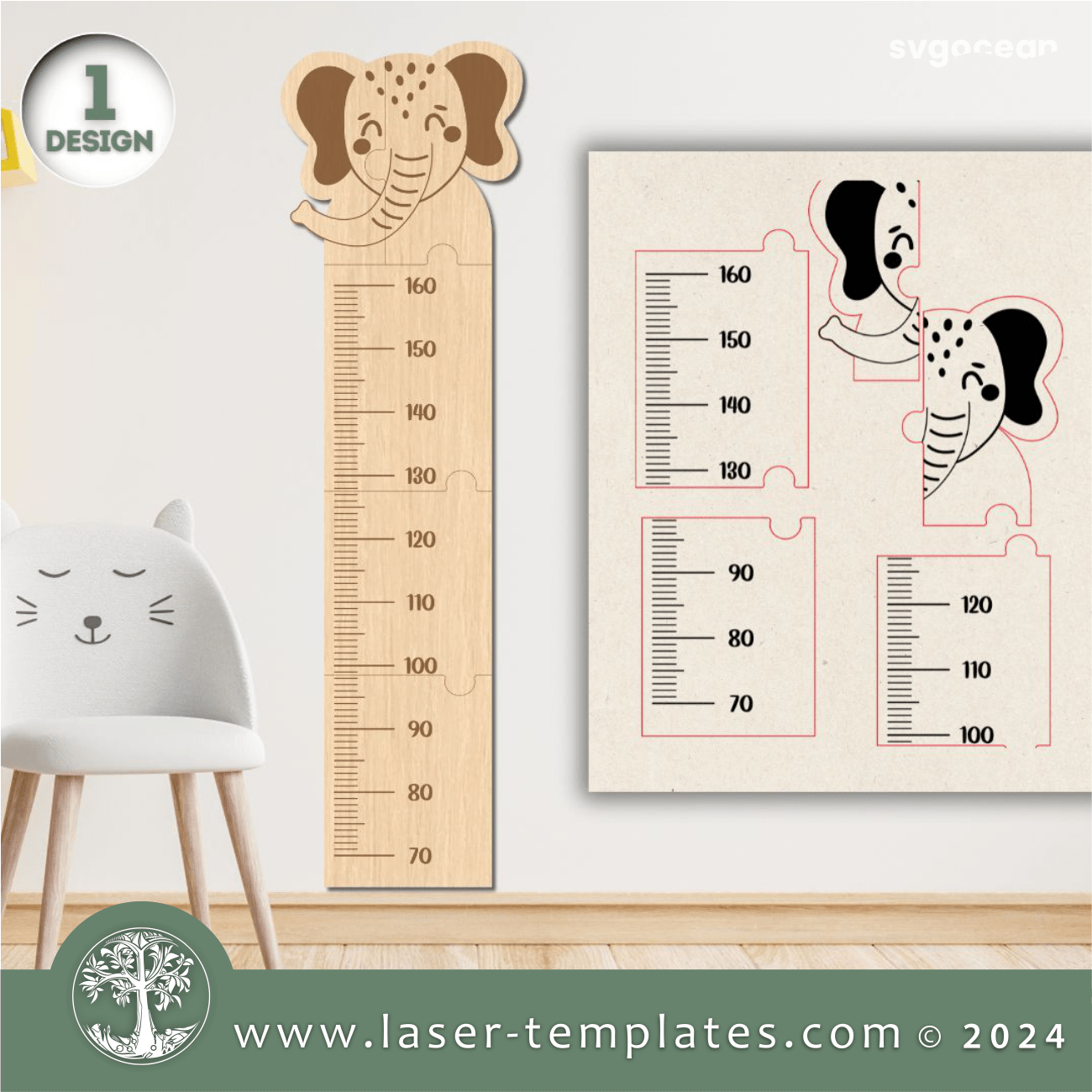 Printable Growth Chart Template Alexander Blackday — Height Chart