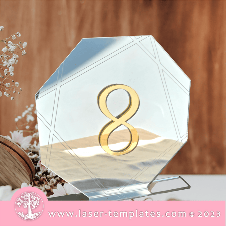 Laser cut Wedding Template Collection. Download Vector Templates and ...