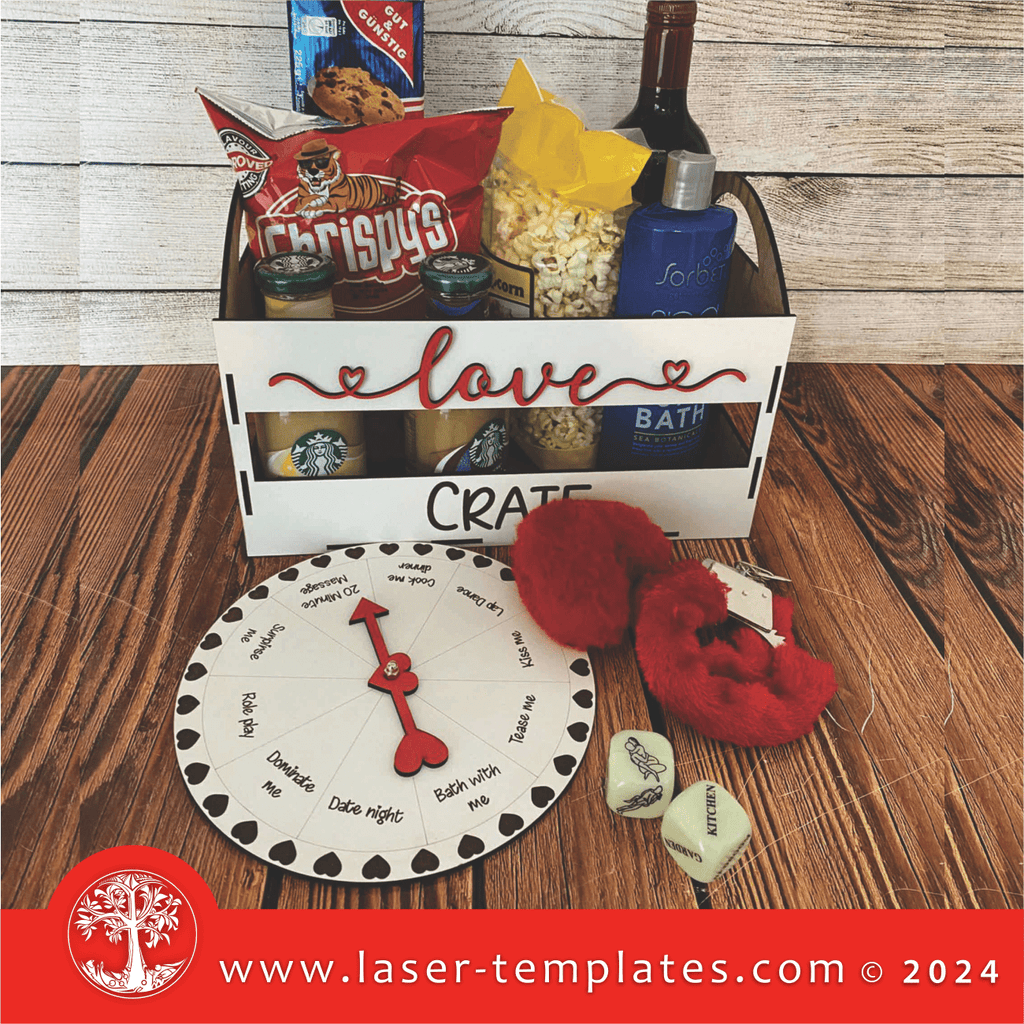 Love Crate – Laser Ready Templates