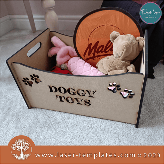 Pet Toy Box – Laser Ready Templates