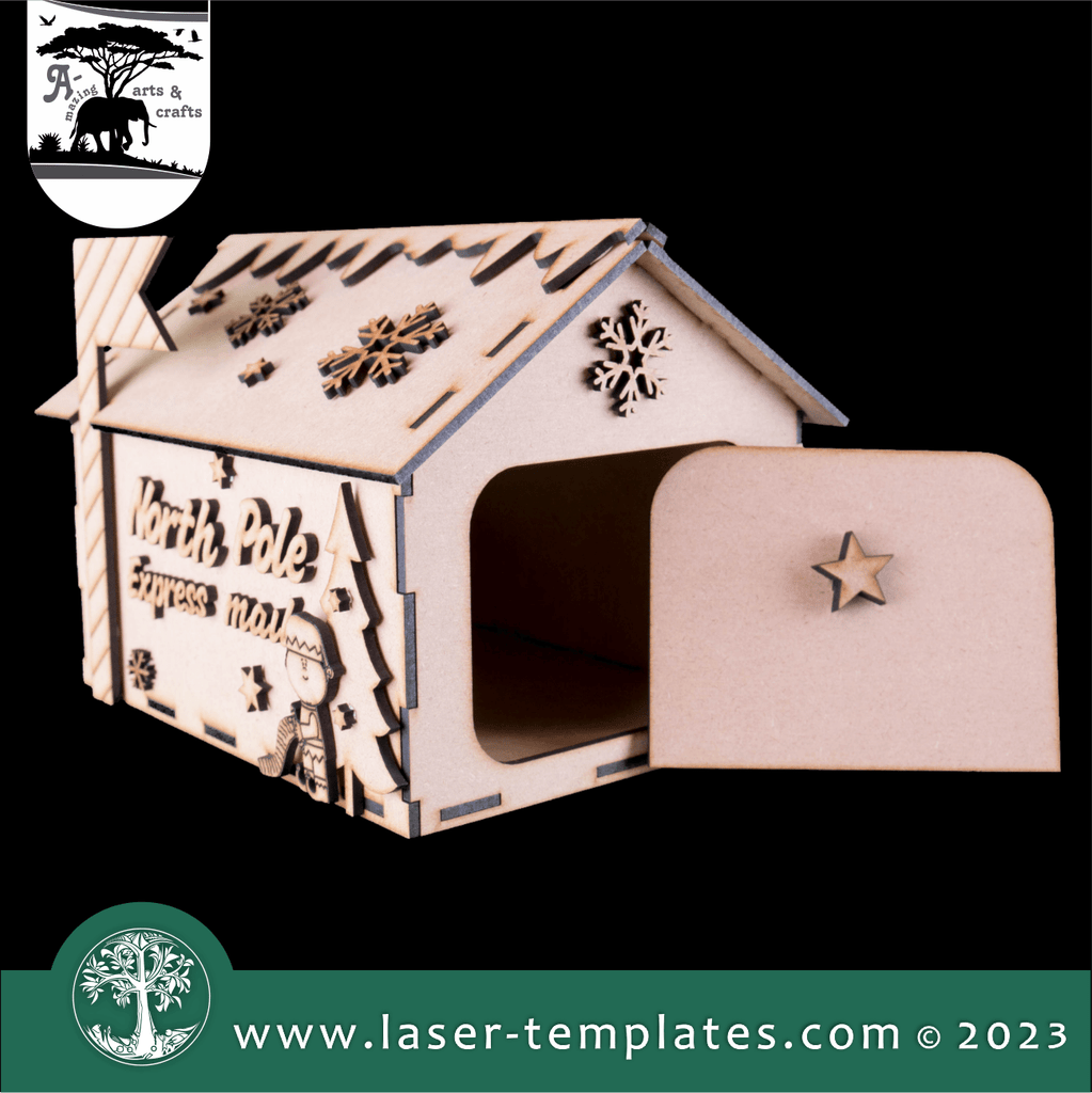 Santa's Letter Box – Laser Ready Templates