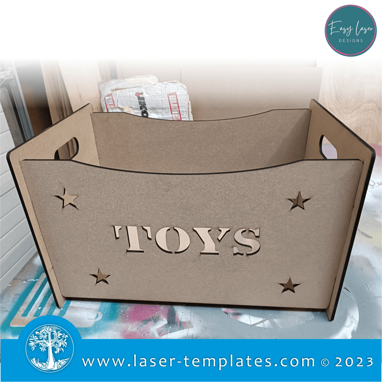 Toy Box – Laser Ready Templates