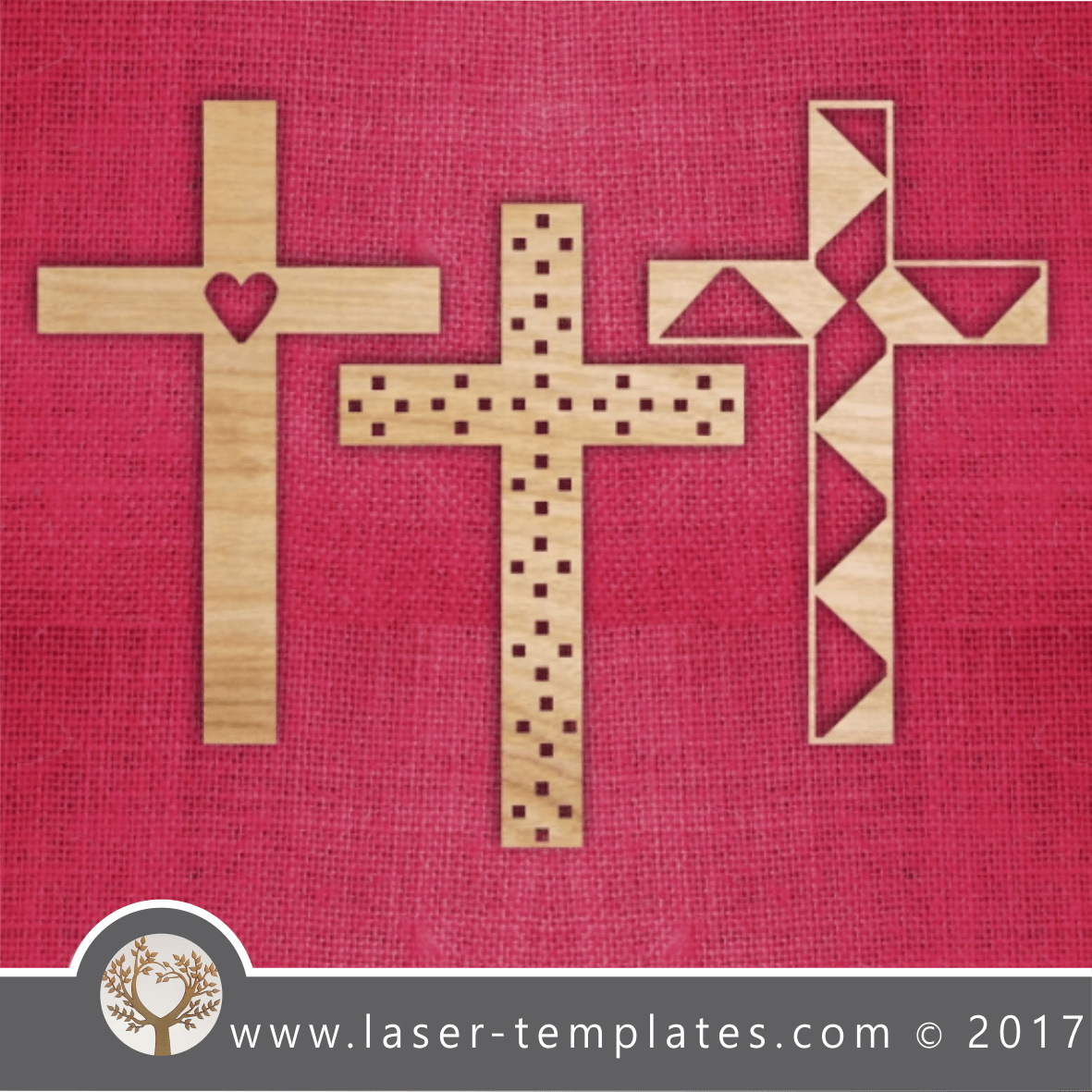 Laser cut cross template, pattern, design. Free vector designs every ...