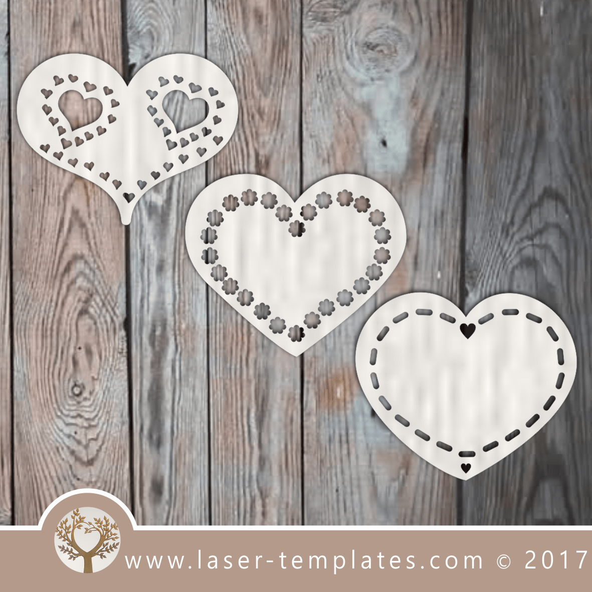 Heart template laser cut online store, free vector designs every day. 3 ...