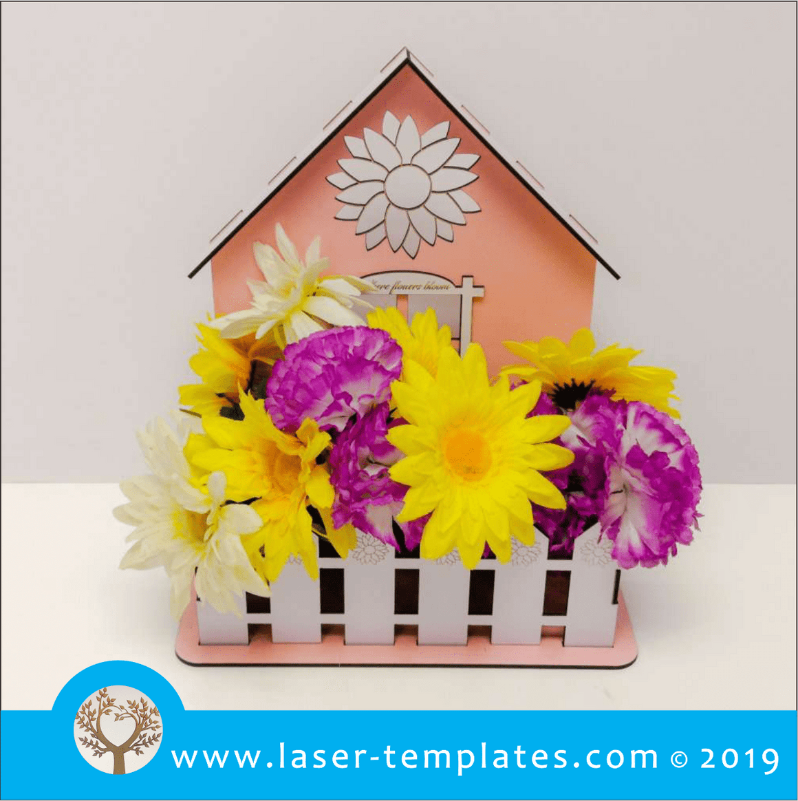 Laser Cut Flower Pot and Vase Designs – Laser Ready Templates