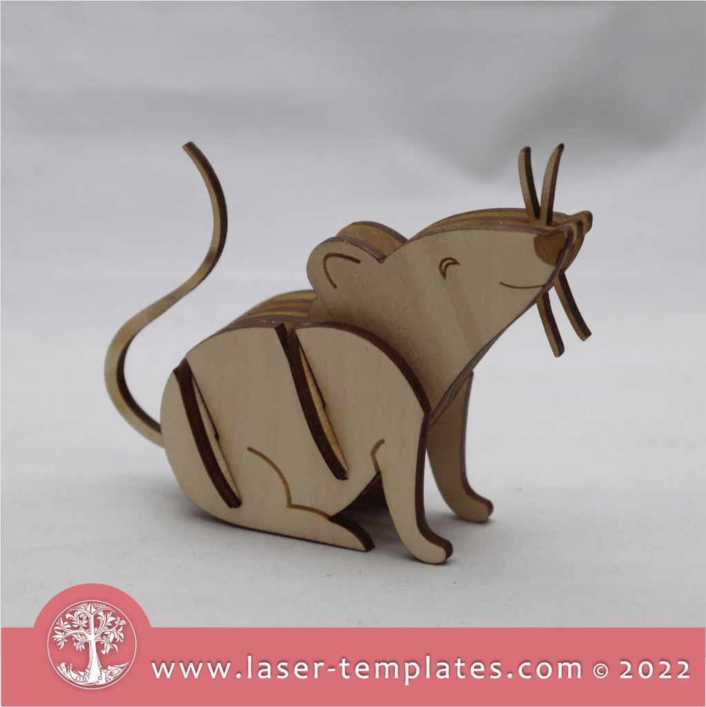 3D Mouse – Laser Ready Templates