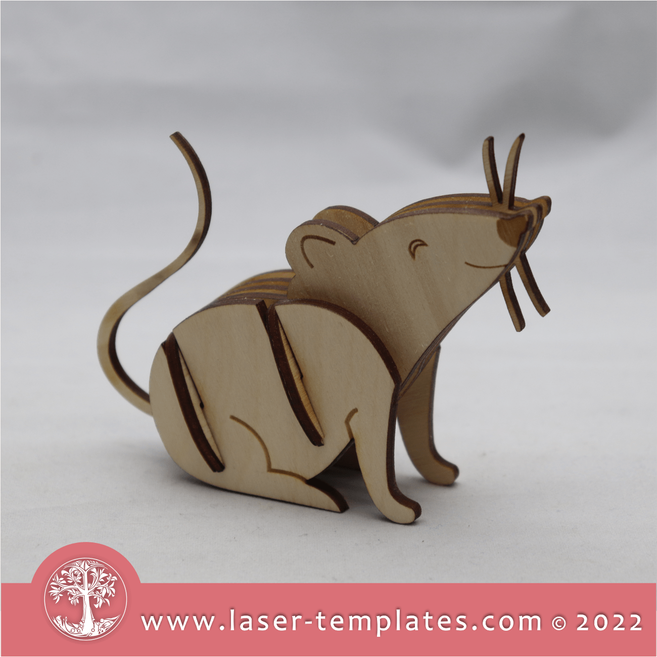 3D Mouse – Laser Ready Templates