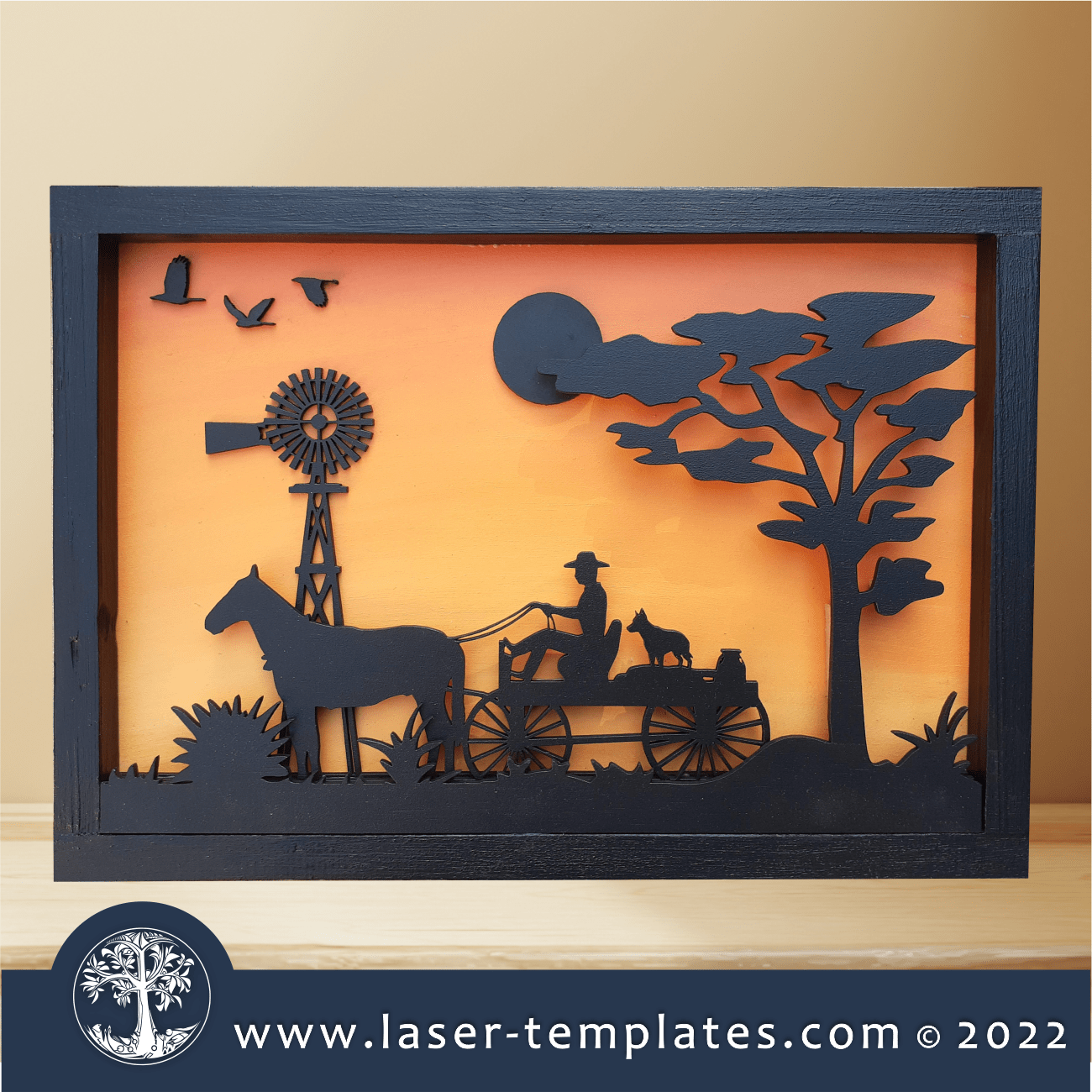 Laser Cut Farm Animal Template Collection, Download Vector Images ...