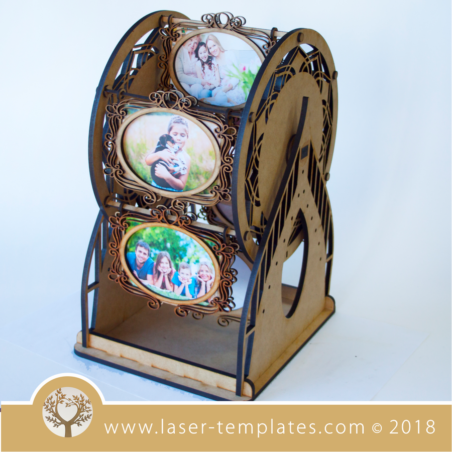 Photo frame tree template, online laser cut design store. – Laser Ready ...