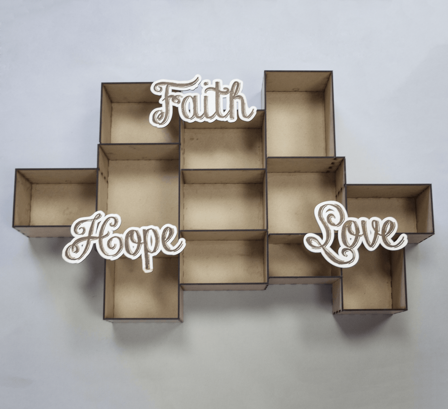 3mm Display Shelf – Laser Ready Templates