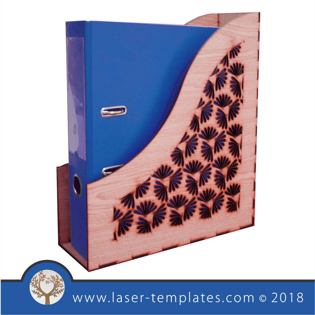 Laser cut template - 3mm Lever Arch File holder – Laser Ready Templates