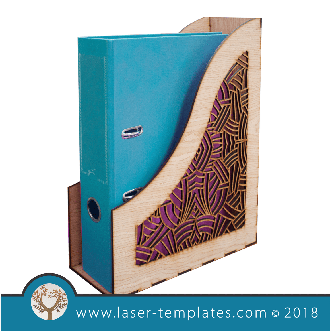 Laser cut template - 3mm Lever Arch File holder – Laser Ready Templates