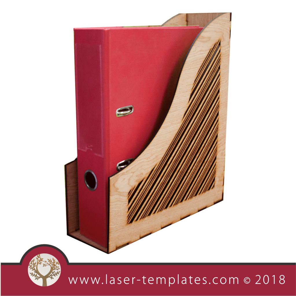 Laser cut template - 3mm Lever Arch File holder – Laser Ready Templates