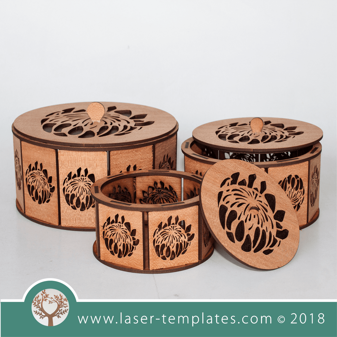 Laser Cut Wooden Boxes Template Collection. – Tagged "Boxes Jewelry ...