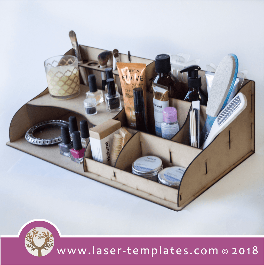 Laser Cut 3mm Vanity stand Template. Free designs online – Laser Ready ...