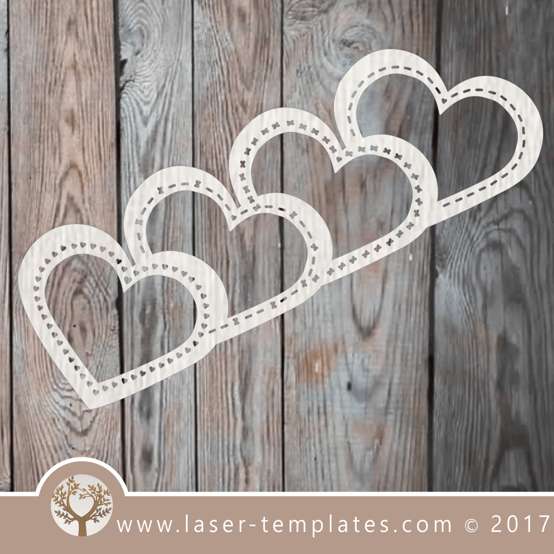 Heart template laser cut online store, free vector designs every day. 4 ...