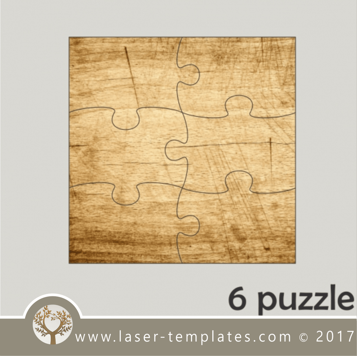 Laser cut Puzzle Templates, Shop Online Vector Designs. – Laser Ready ...