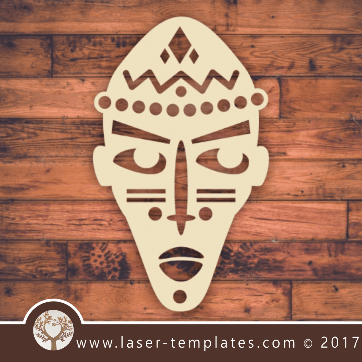 African masks design, download Template for laser cutting. – Laser ...