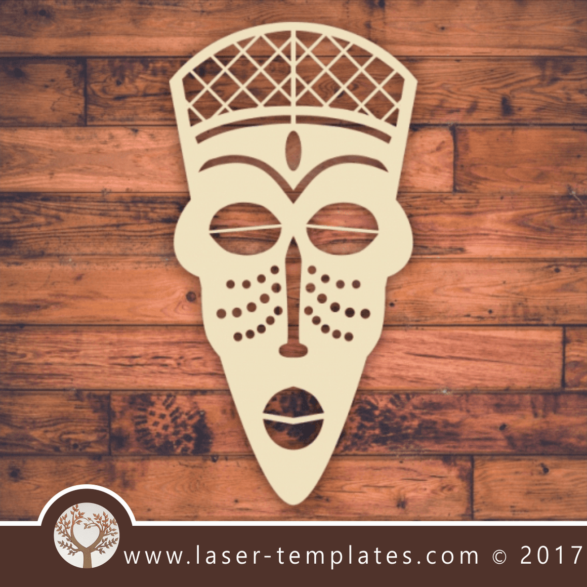 African masks design, download Template for laser cutting. – Laser ...