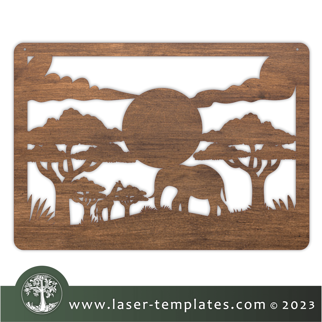 African Wall Art – Laser Ready Templates