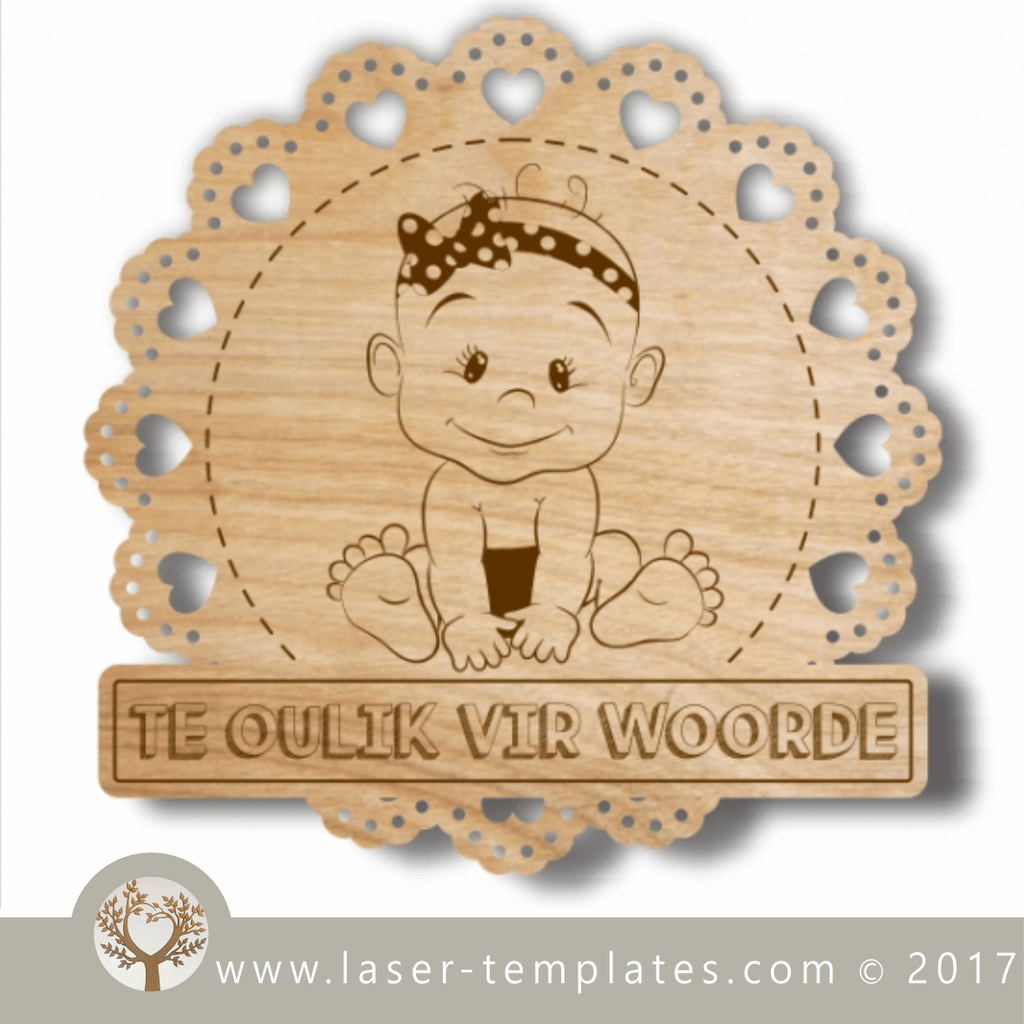 Scrapbook Afrikaans design template download. Laser cut template online ...