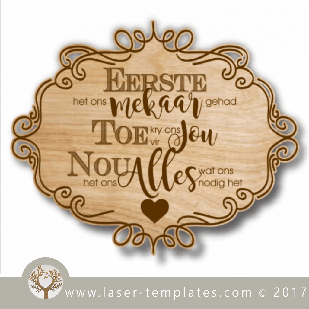 Scrapbook Afrikaans design template download. Laser cut template online ...