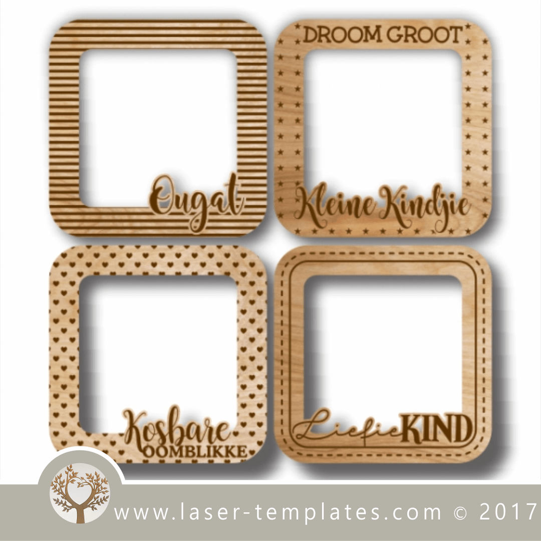 Scrapbook Afrikaans design template download. Laser cut template online ...