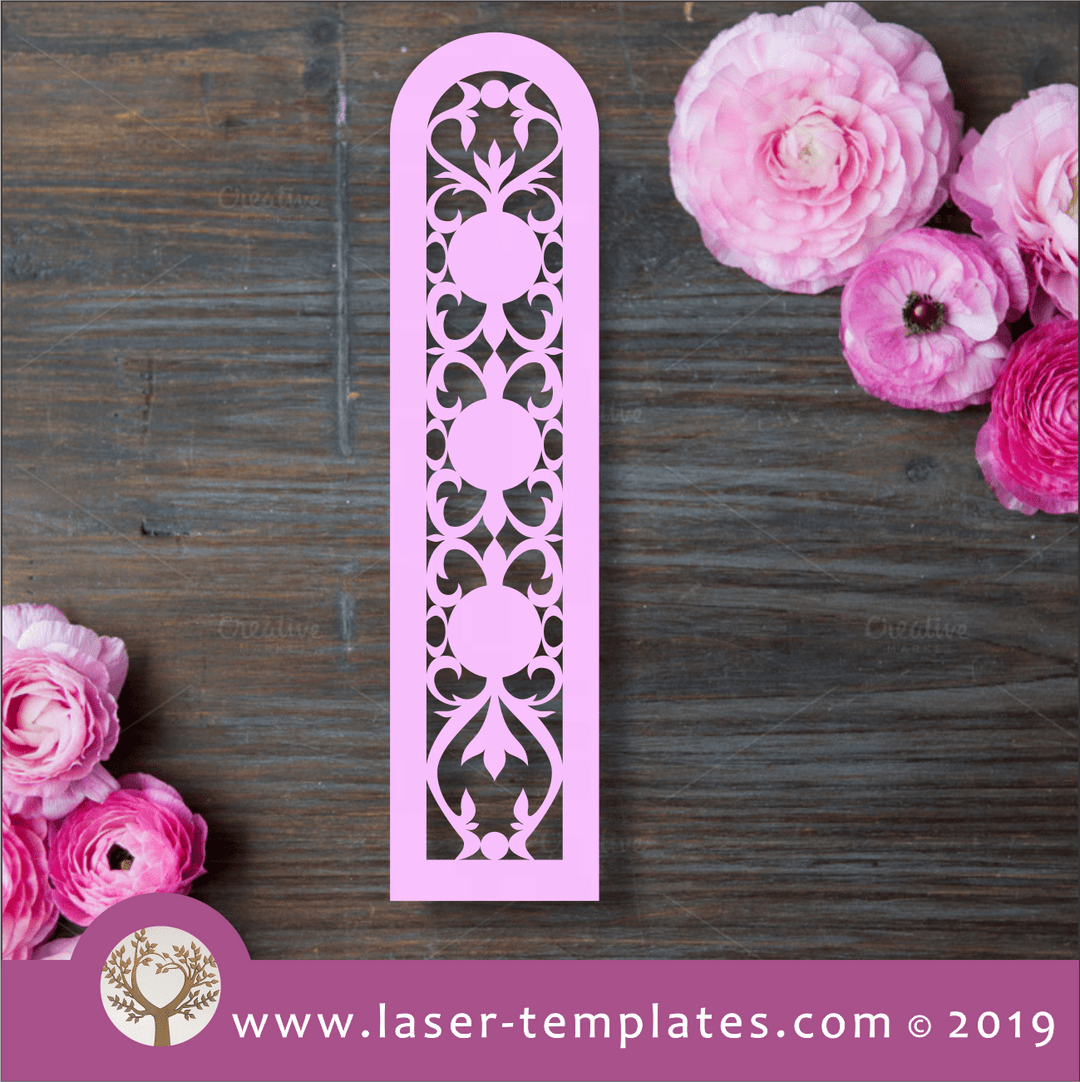 Laser cut template for Arch Window Shaped Pattern Stencil – Laser Ready ...