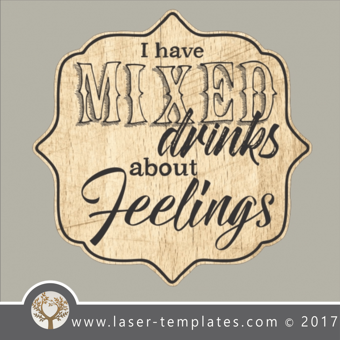 Bar funny sign template, online vector design store for laser cut and ...