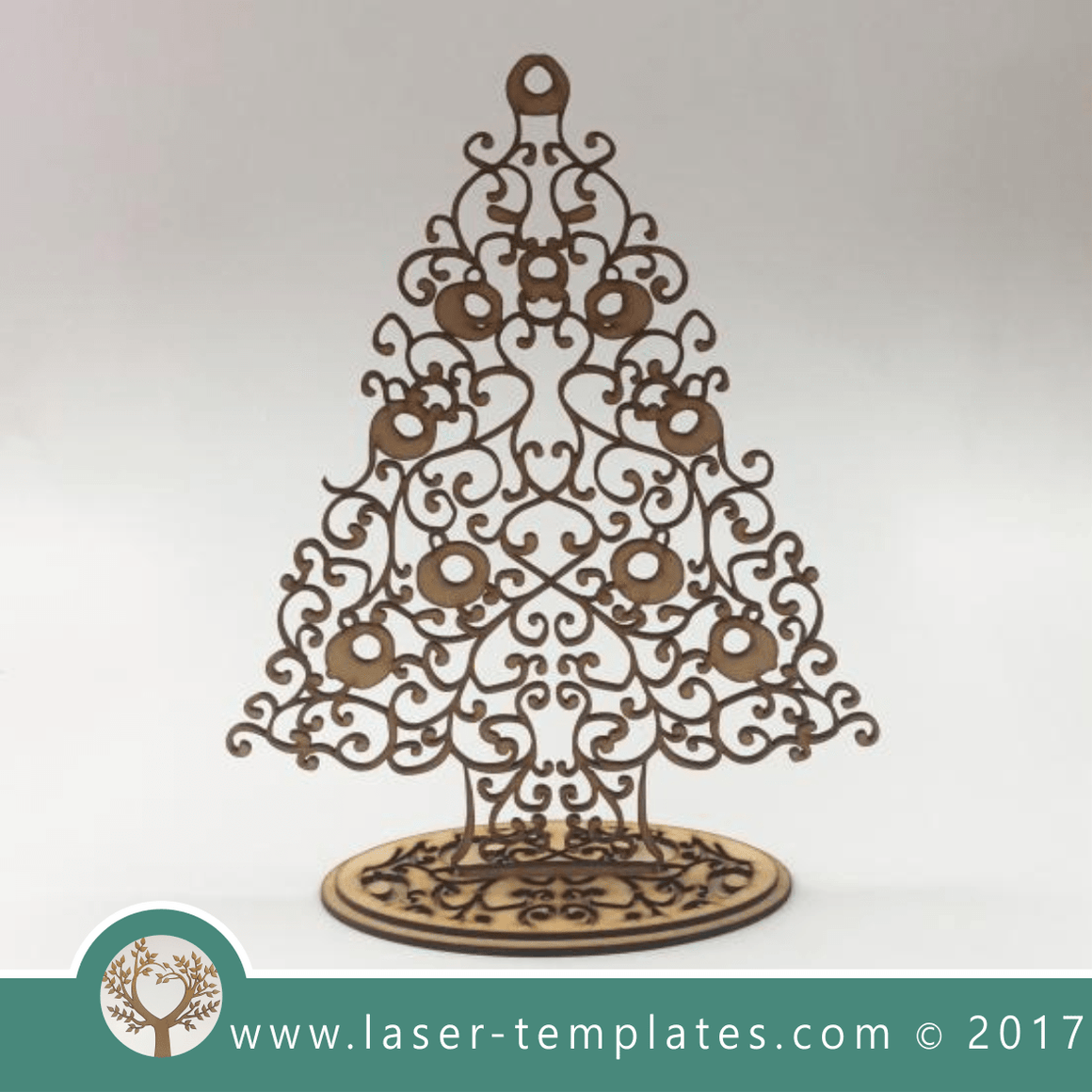 Laser cut tree template. Online 3d vector design download free patterns ...