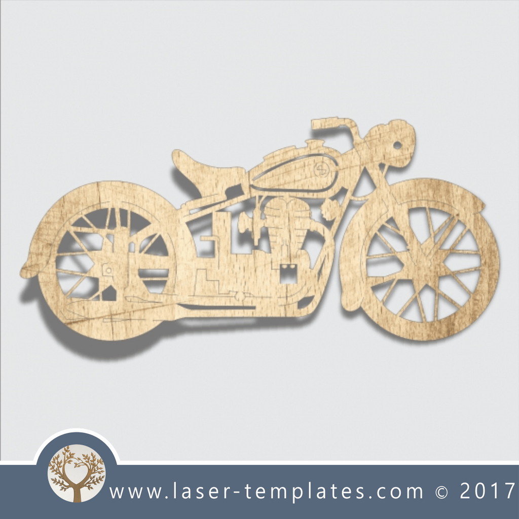 Bike template,online vector design store for laser cut templates ...
