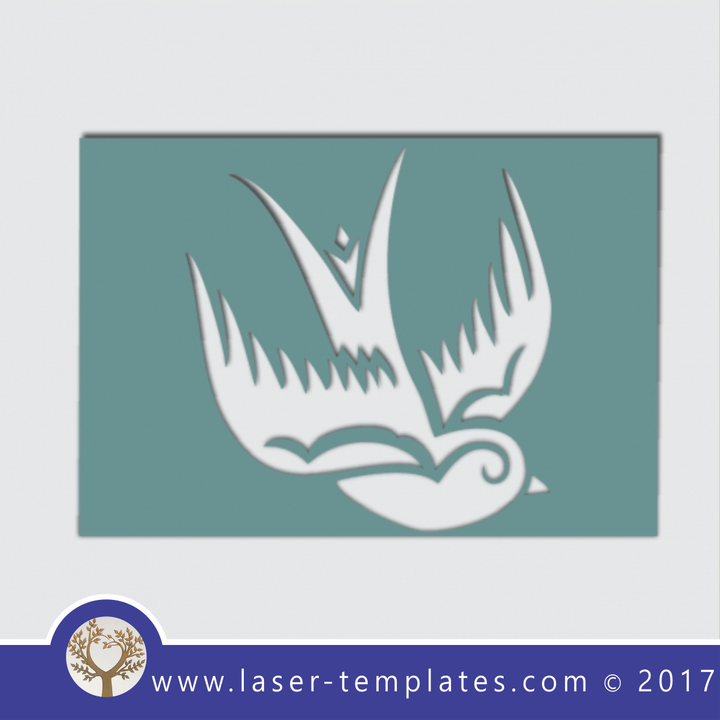 Bird template, online laser cut design store. Download Vector patterns ...