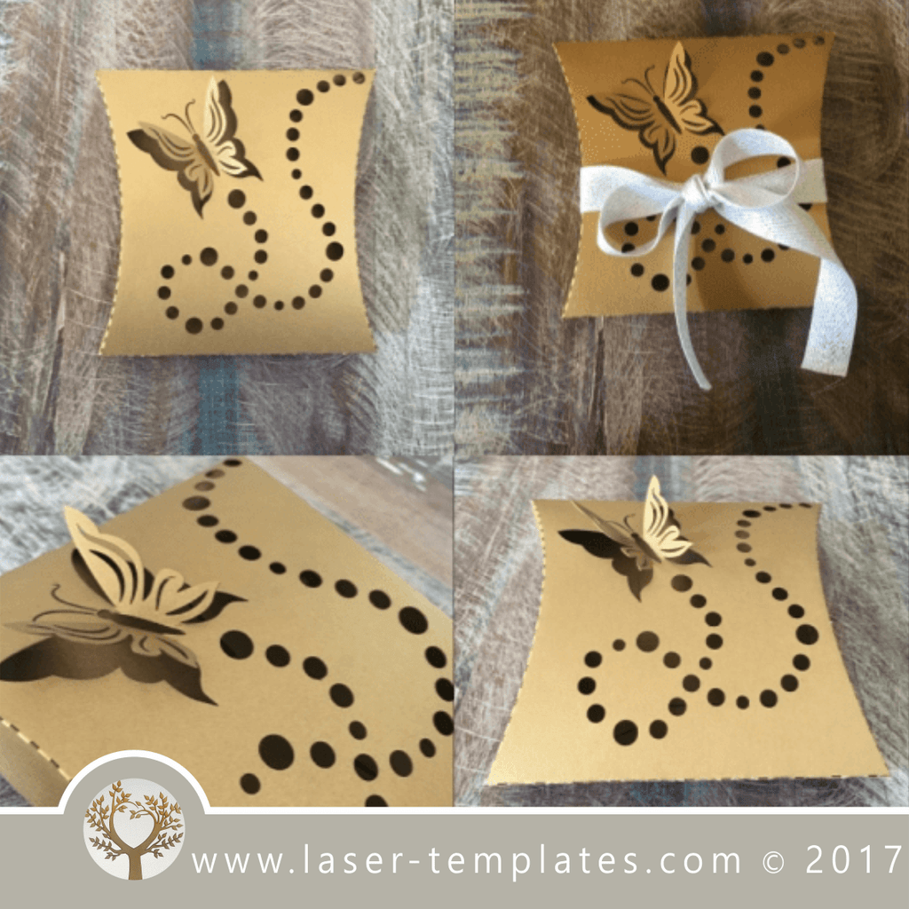 Laser cut wedding gift box template. – Laser Ready Templates