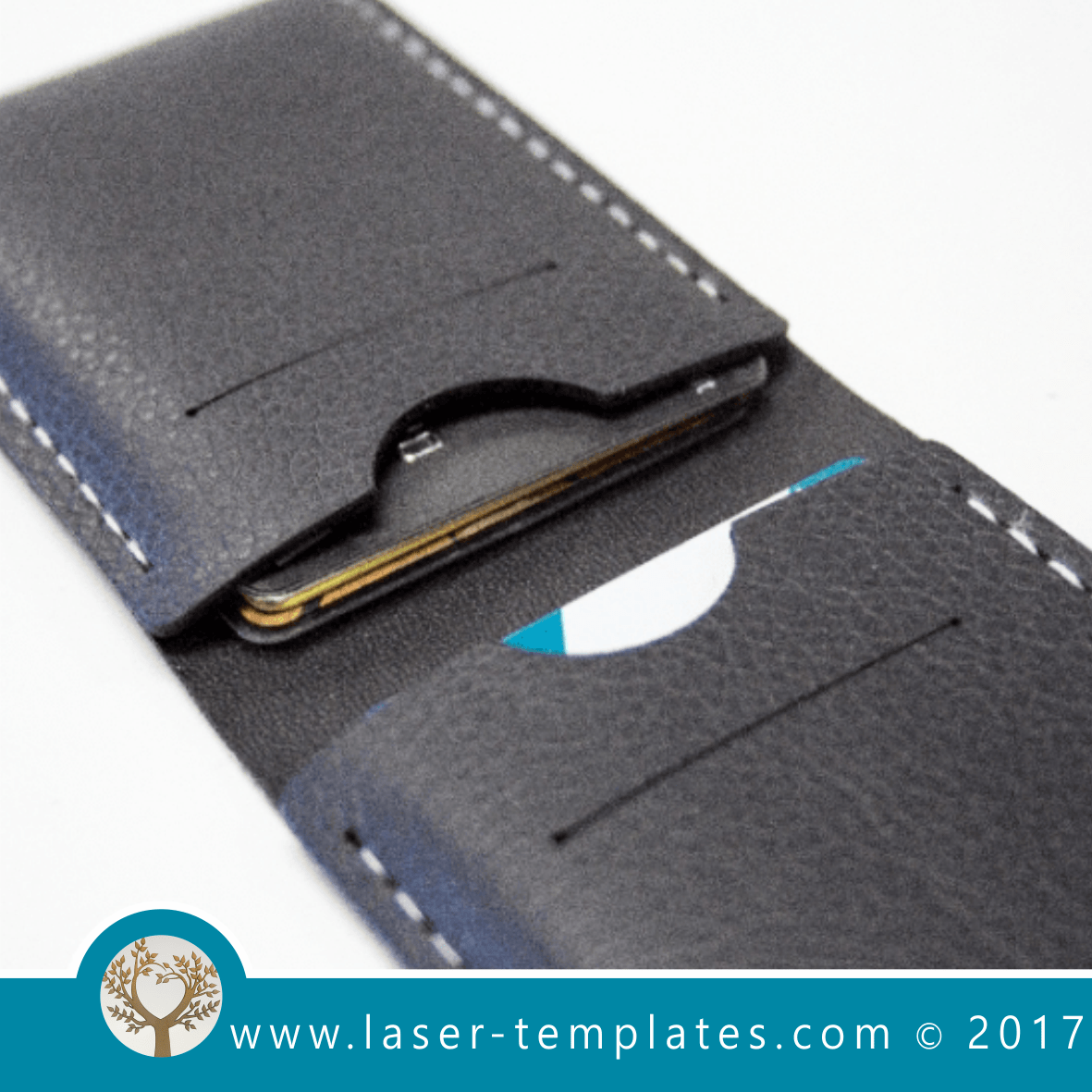 Purse template download. Card Holder for laser cutting. Online store ...