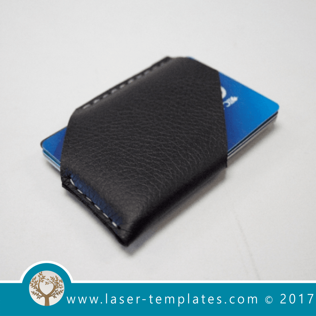 Purse template download. Card Holder for laser cutting. Online store ...
