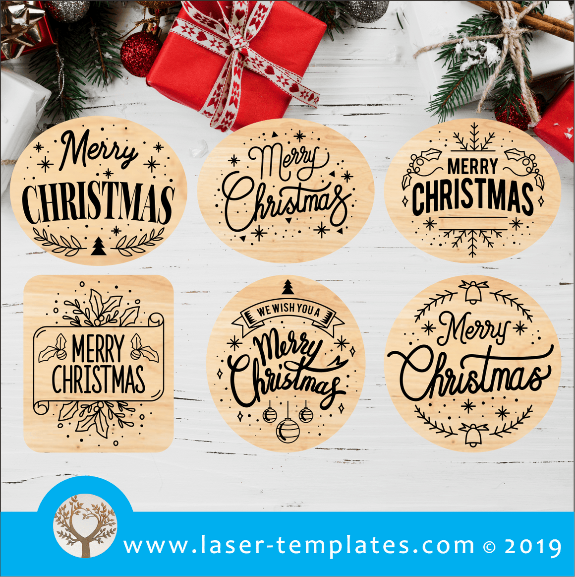 Laser Cut Coaster Templates. Download Vector Designs. – Laser Ready ...