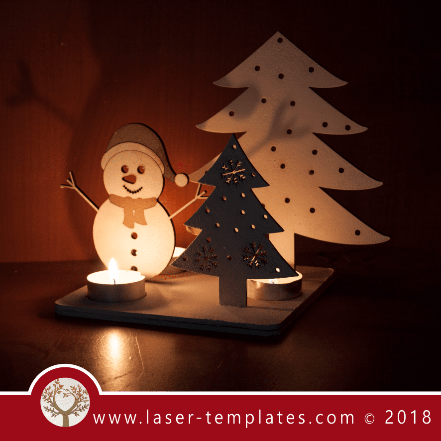 Laser Cut Christmas Snowman Download Vectors Files Online – Laser Ready ...